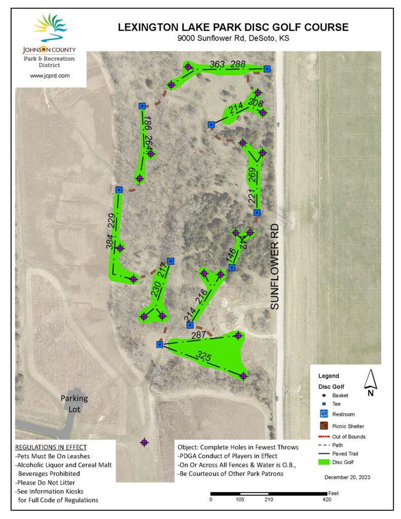 Disc Golf – Johnson County Park & Recreation District – Golf Courses